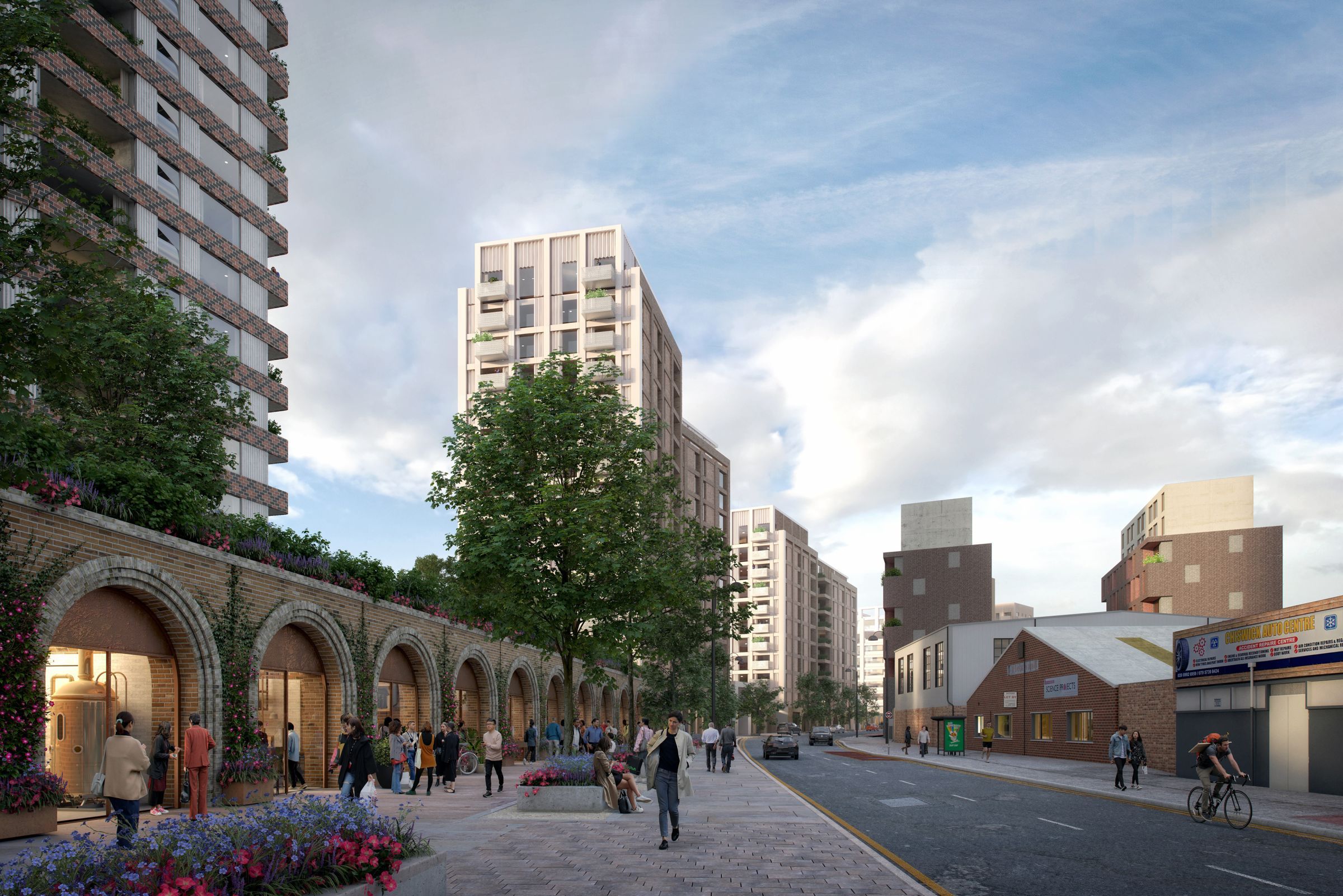 Bollo Lane Masterplan | East