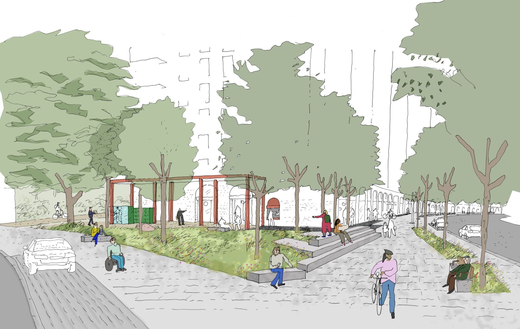 Bollo Lane Masterplan | East