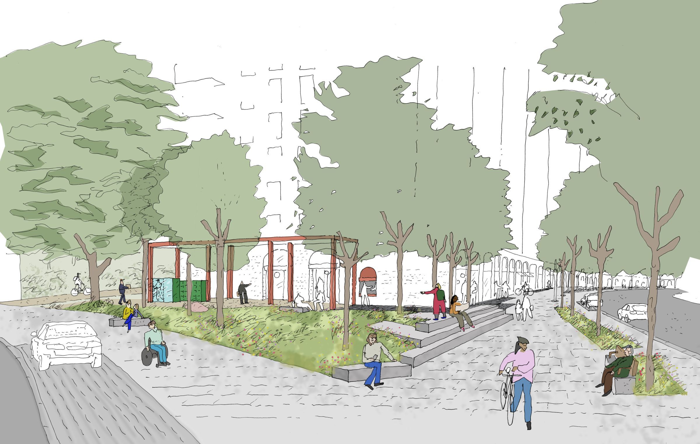 Bollo Lane Masterplan | East